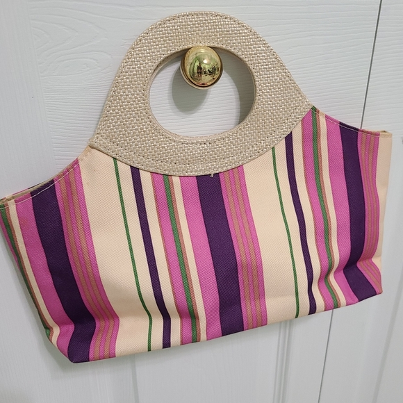 Estee Lauder | Bags | Estee Lauder Bag Make Up Small Beach Like Bag ...